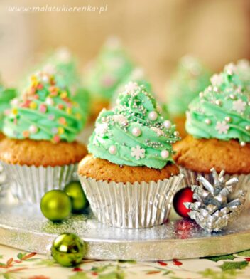 Babeczki choineczki - PRZEPIS - Mała Cukierenka